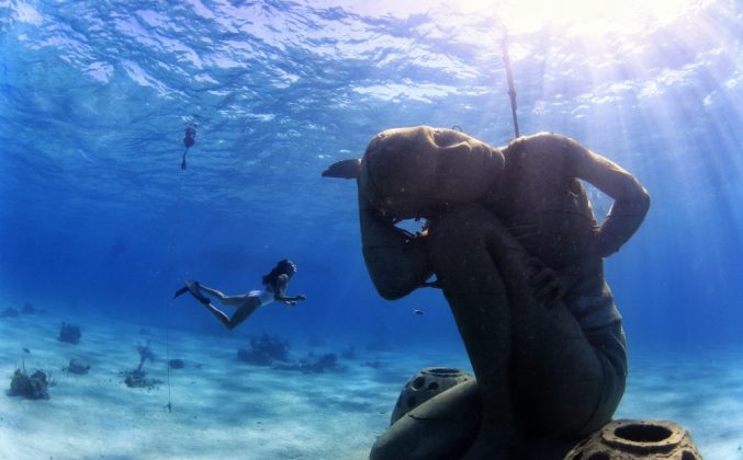 Underwater Sculpture Park In Caribbean Countries