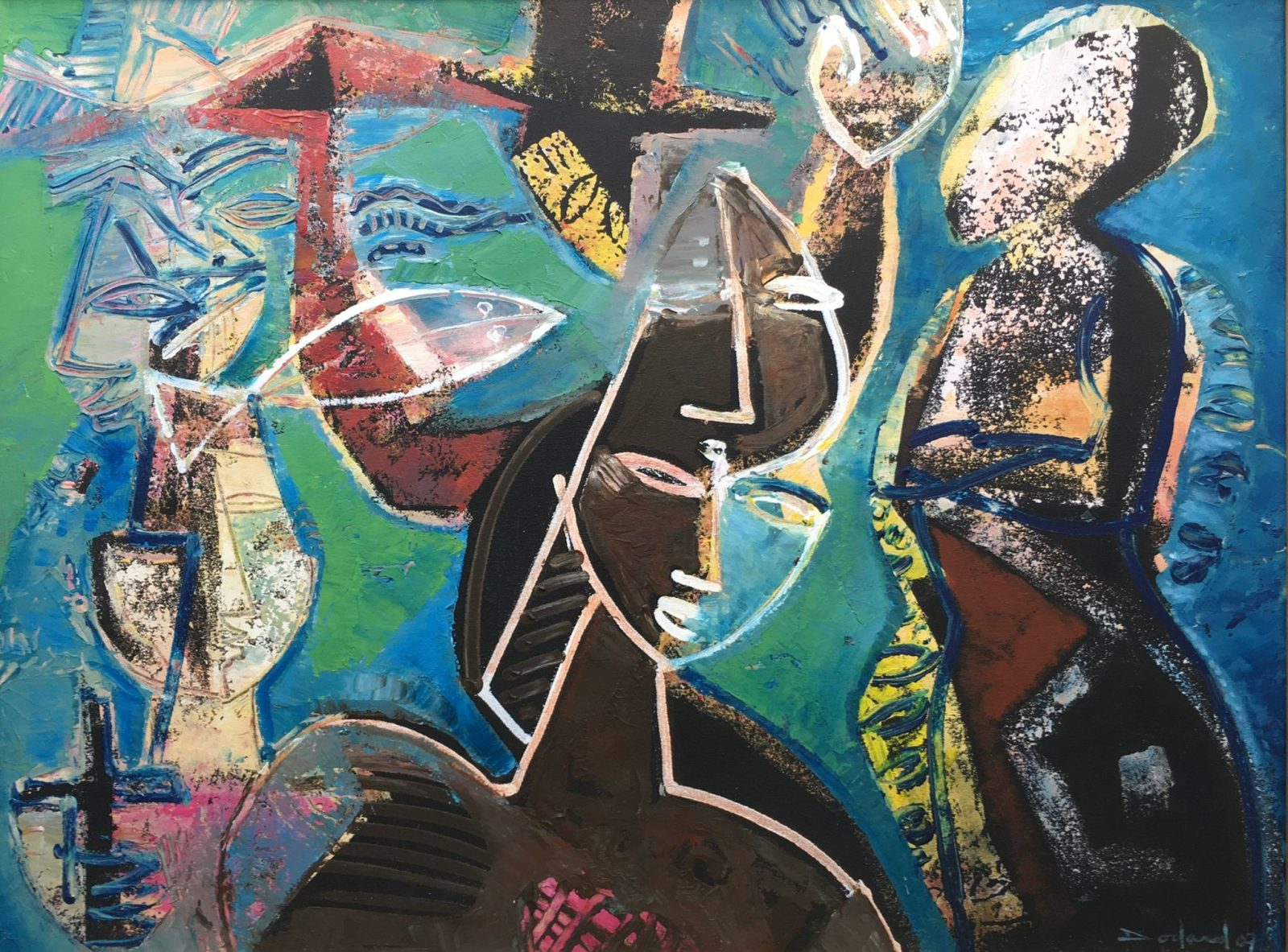 Fine Art Show For Le P’ti Club Anniversary At Island SPACE Caribbean Museum