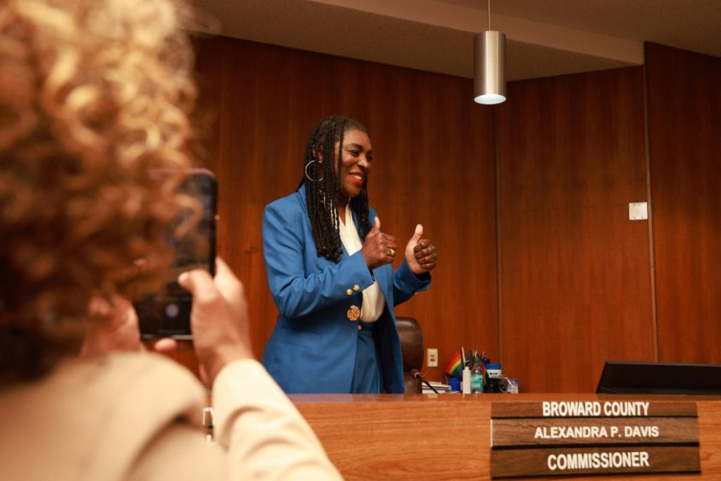 Jamaican Alexandra P. Davis Sworn In As Broward County Commissioner For ...